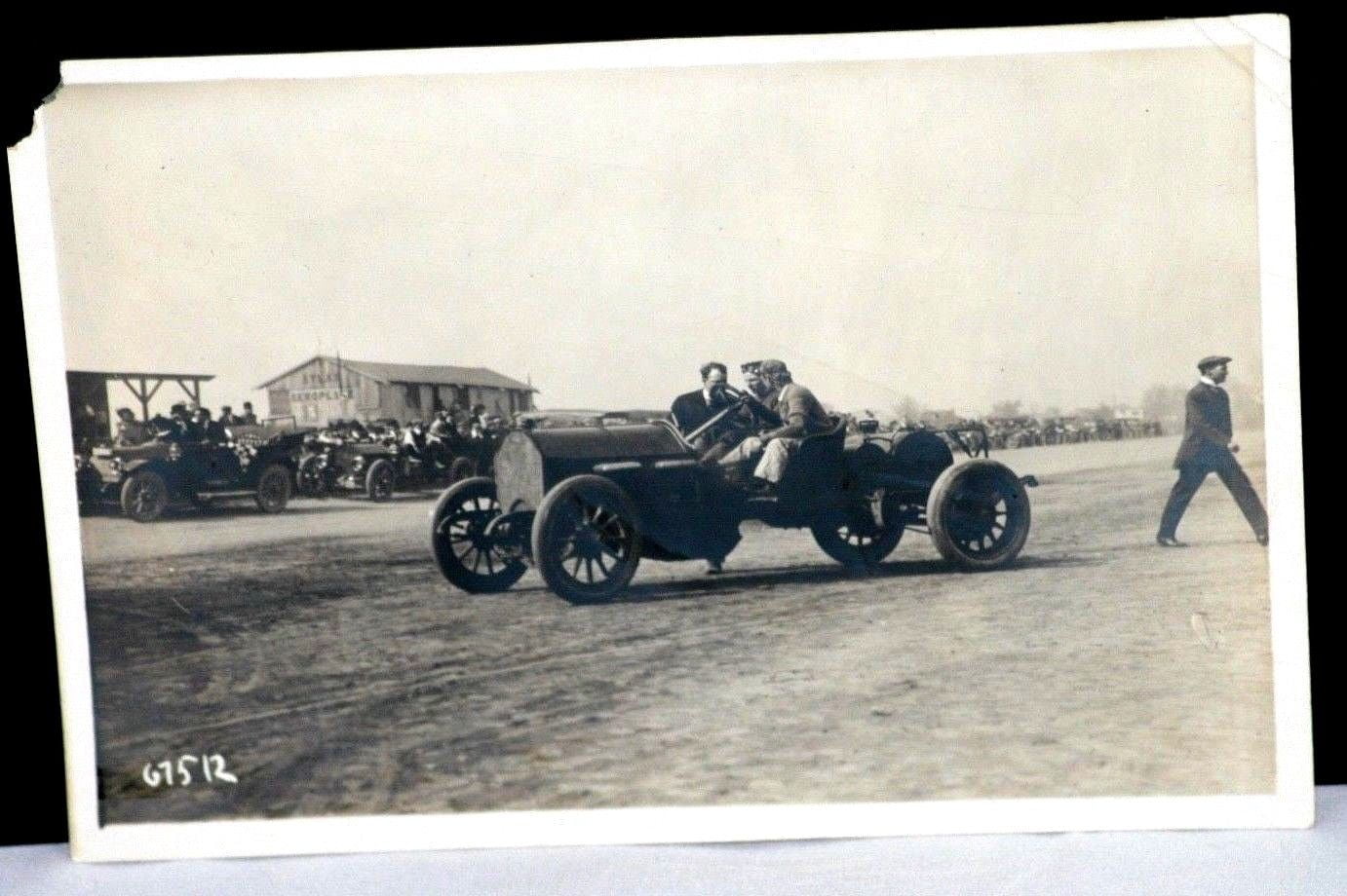 RARE 1912 Len Ormsby, Auto Racer, Original Silver Gelatin Photo ...