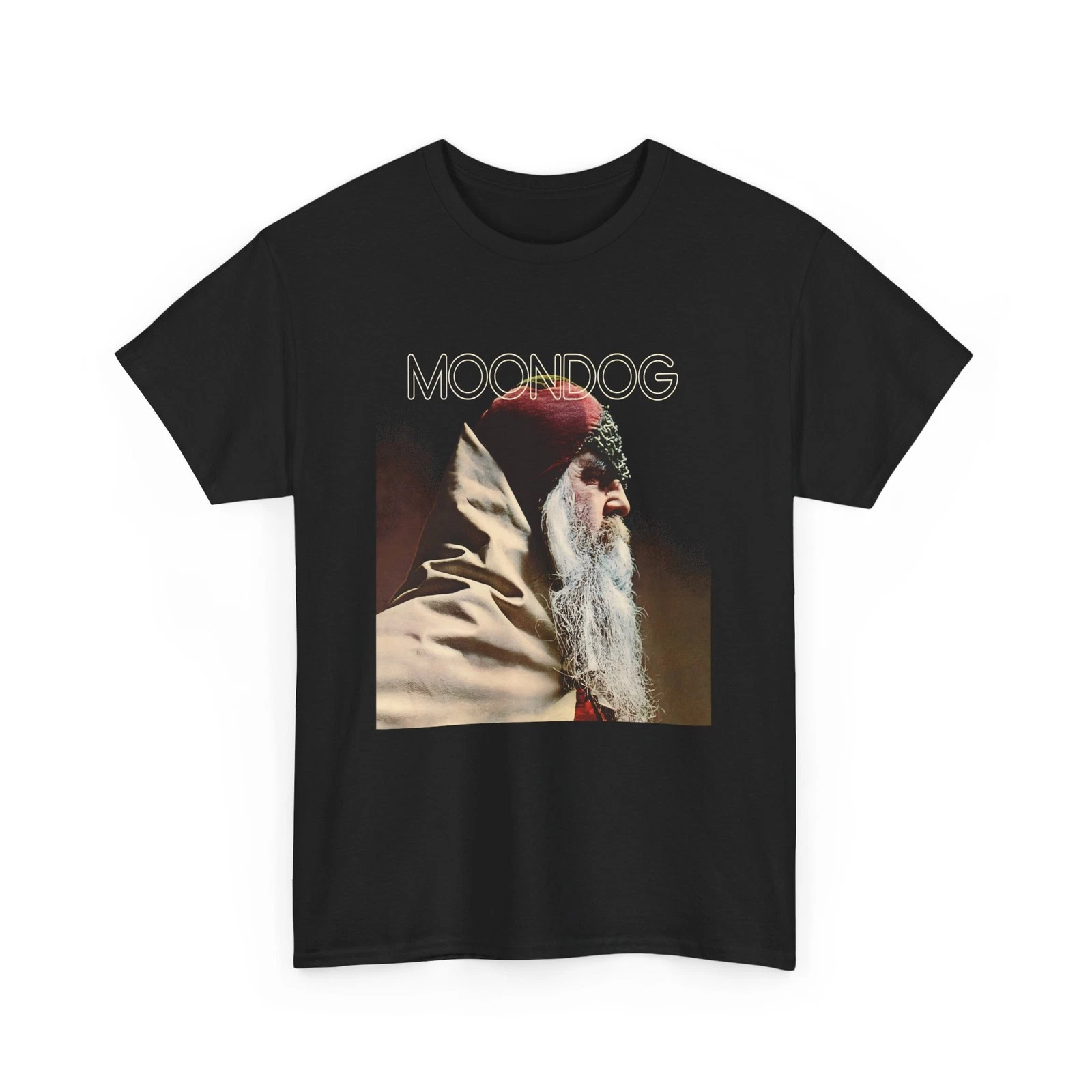 RARE 1969 moondog self titled album cover stretched tshirt - Walmart.com