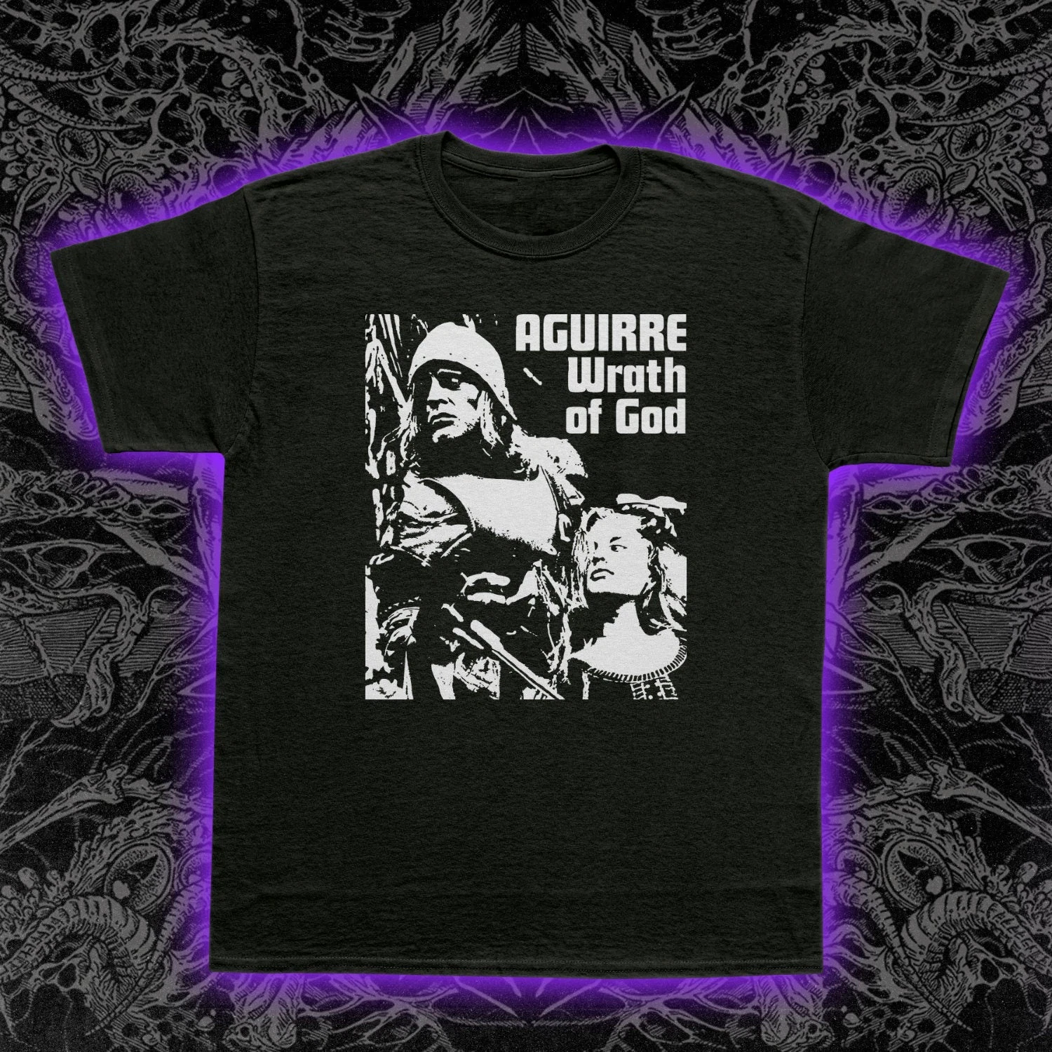 RARE Aguirre The Wrath of God T-Shirt Werner Herzog Cult Film Klaus ...