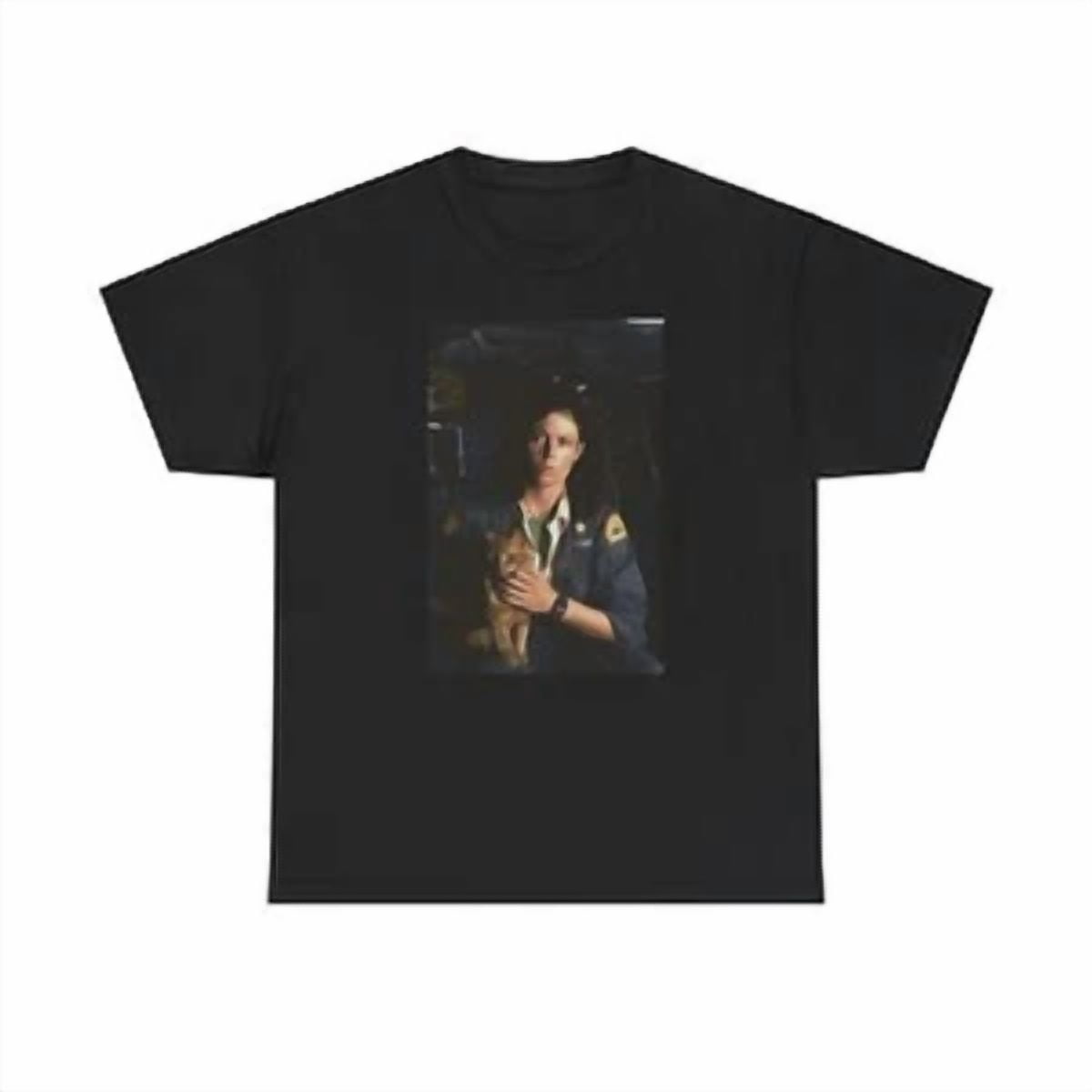RARE Alien Shirt Ellen Ripley Jonsey Cat xenomorph horror movie ...