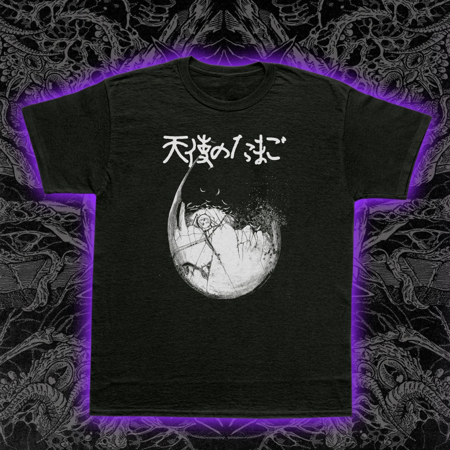 RARE Angel’s Egg Anime T-Shirt 1985 Mamoru Oshii Retro Aesthetic ...