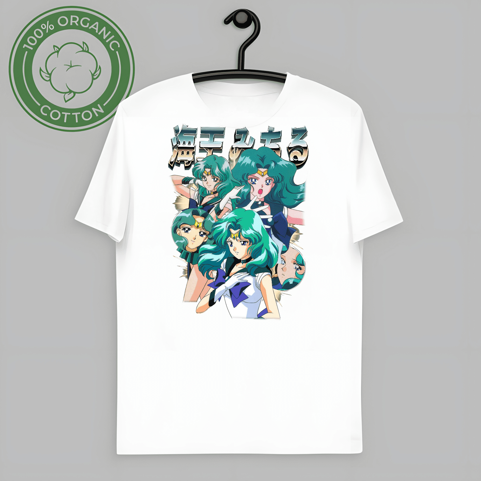 RARE Anime Sailor Neptune Graphic Tee, Retro 2000s Style Shirt-TH60087 ...