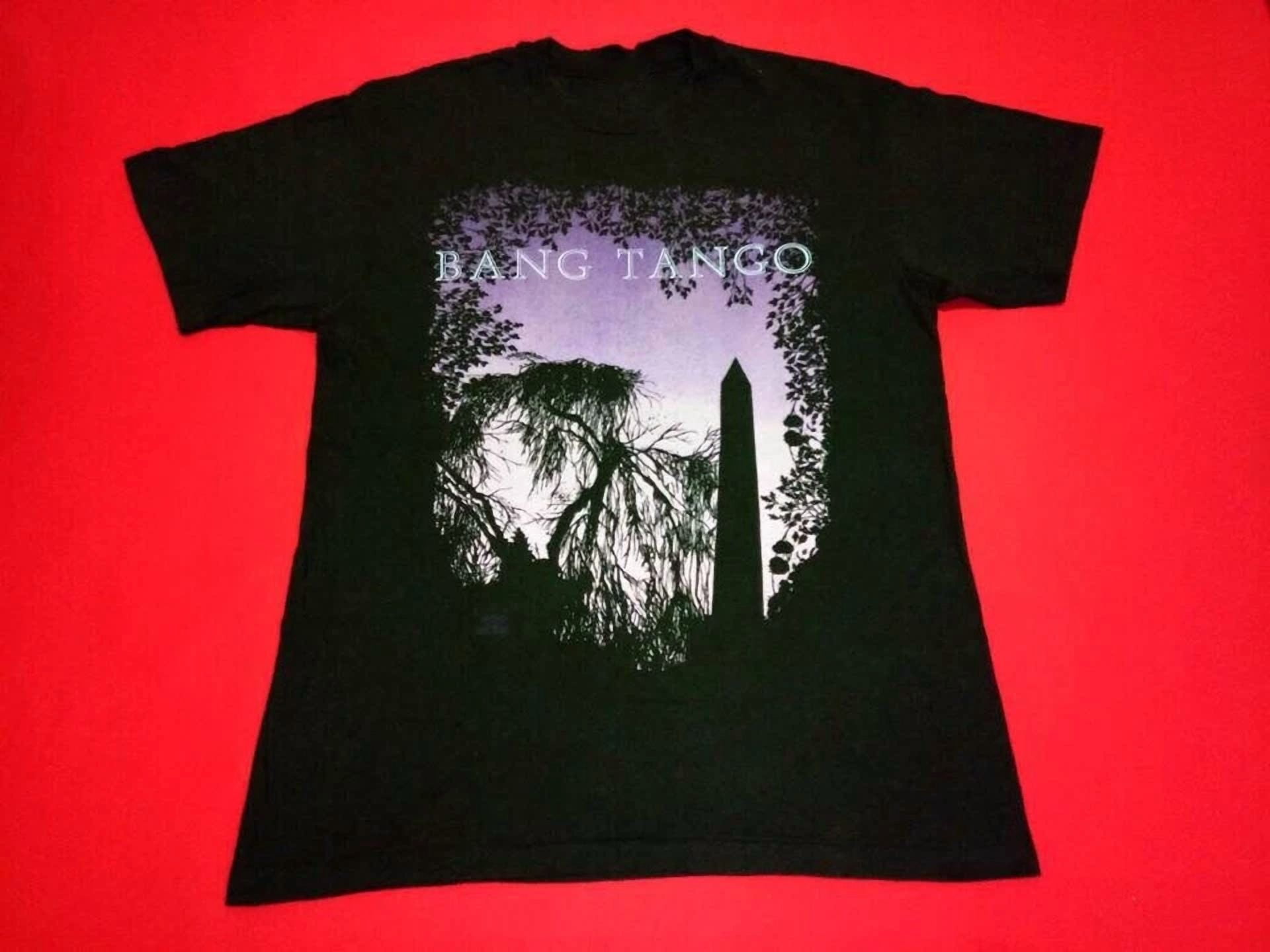 RARE Bang Tango Band Metal Band T Shirt For Men Black All Size Cotton ...