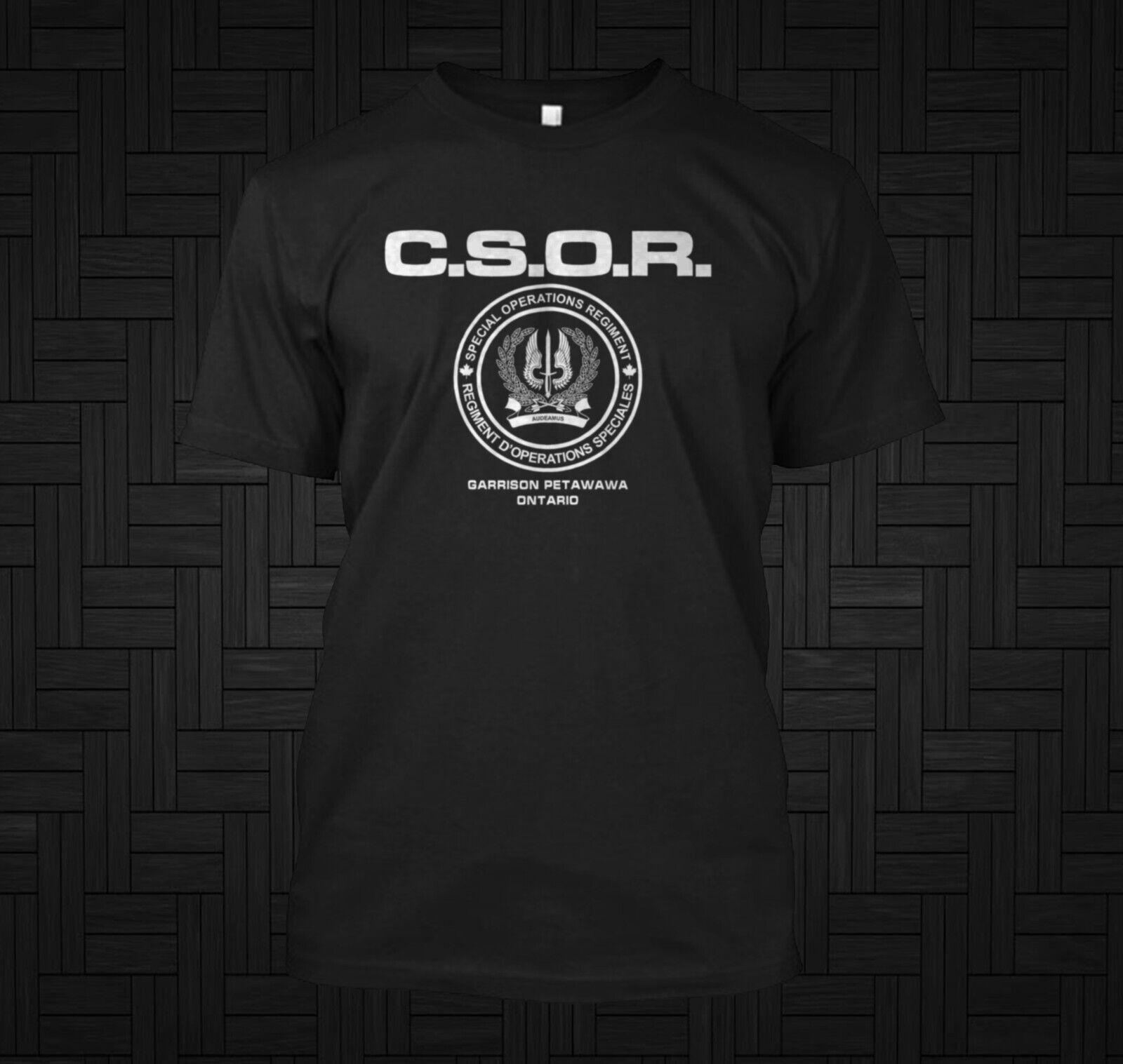 RARE Canadian Special Operations Regiment CSOR - custom t-shirt tee ...