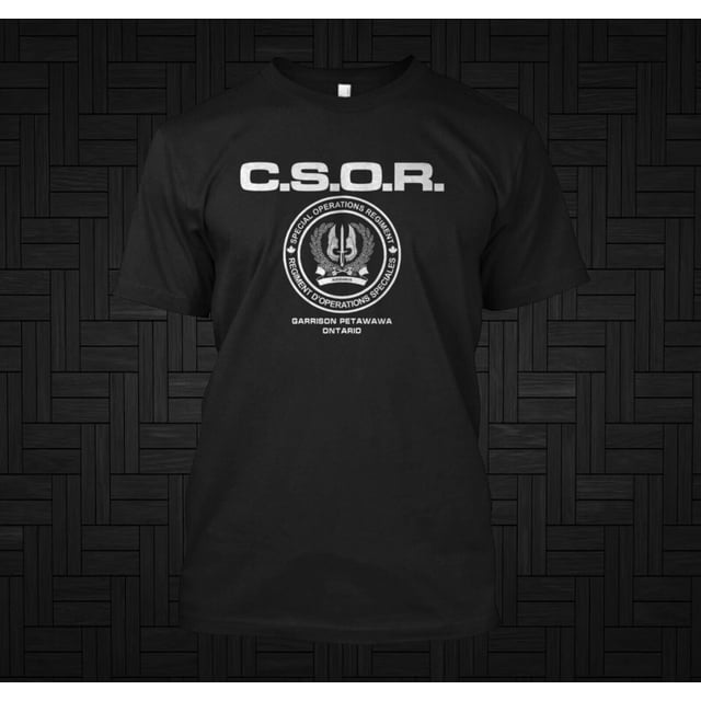 RARE Canadian Special Operations Regiment CSOR - custom t-shirt tee - Walmart.com
