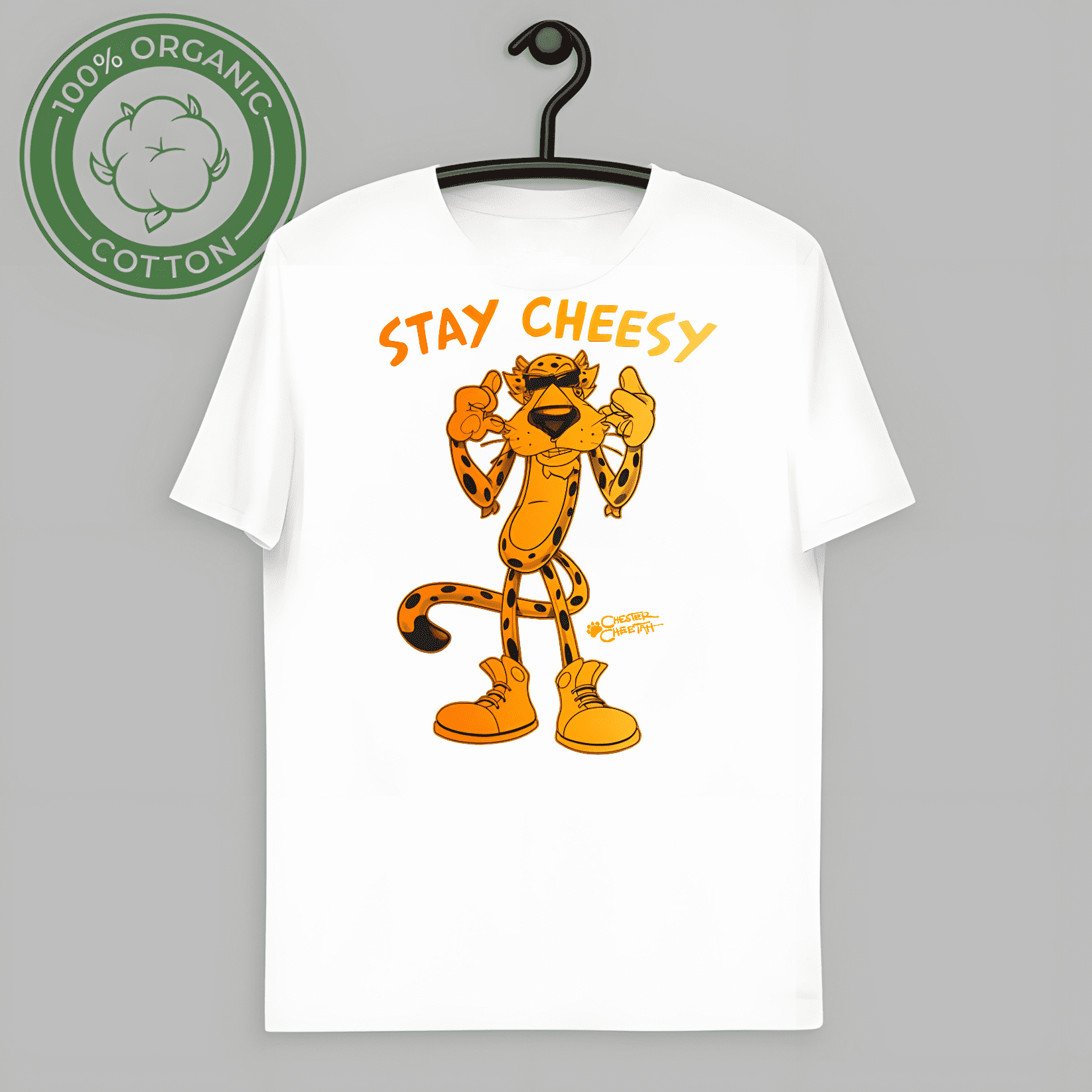 RARE Cheetos Chester Stay Cheesy T-Shirt-TH61606 - Walmart.com