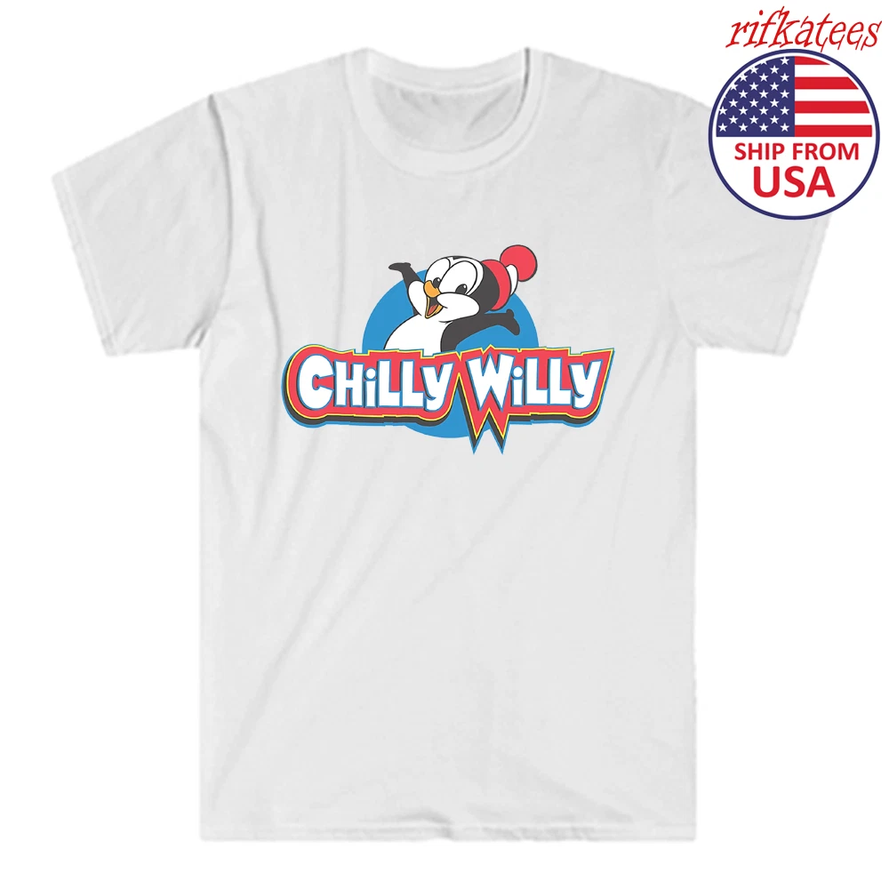 RARE Chilly Willy Retro Classic Cartoon TV Show Men's White T-Shirt ...