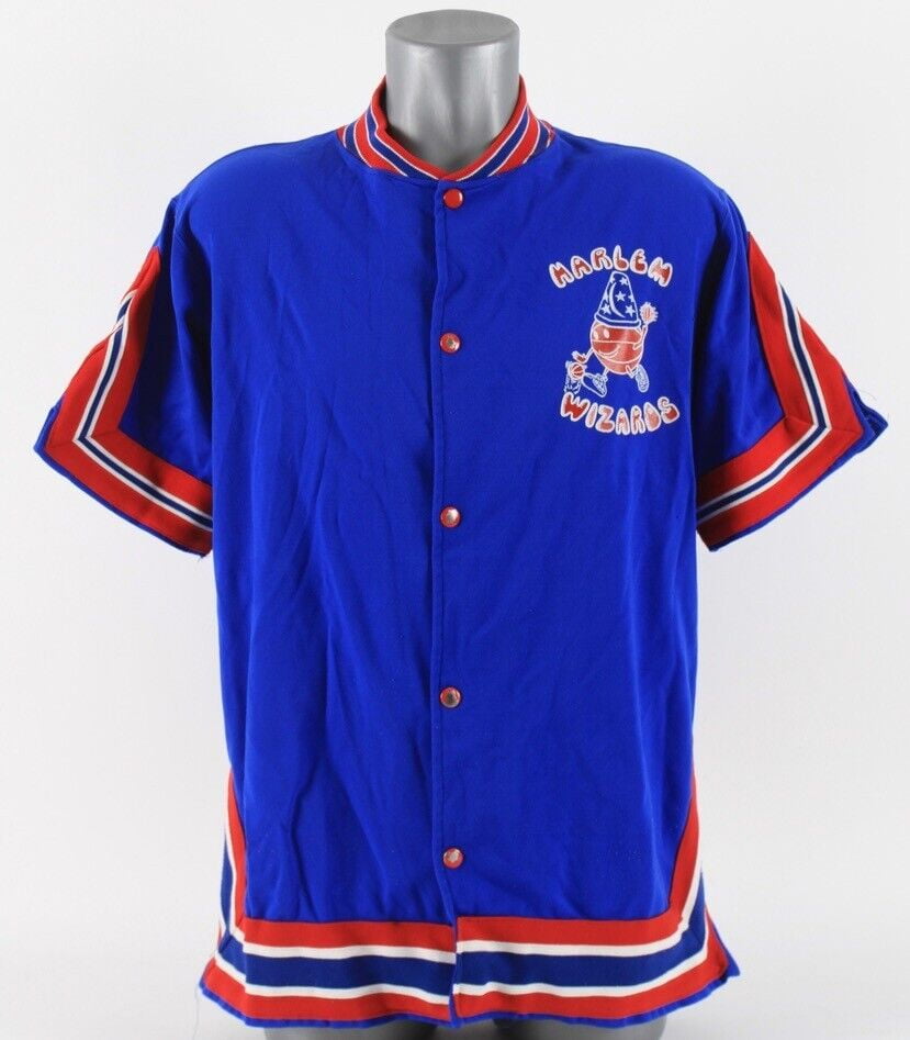 RARE! Circa 1960's Harlem Wizards Game Worn Warm Up Jacket, Size 44 ...