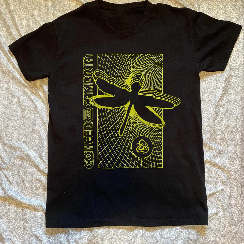 RARE Coheed and Cambria Band Shirt Black All Size Unisex Gift Fan HE236 ...