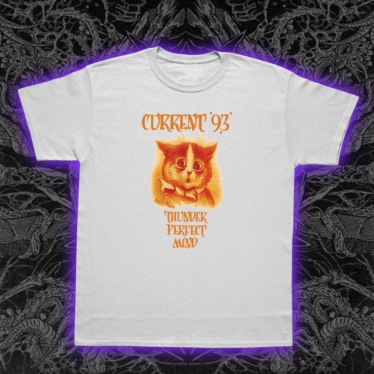 RARE Current 93 Thunder Perfect Mind T-Shirt Neofolk Apocalyptic Folk ...