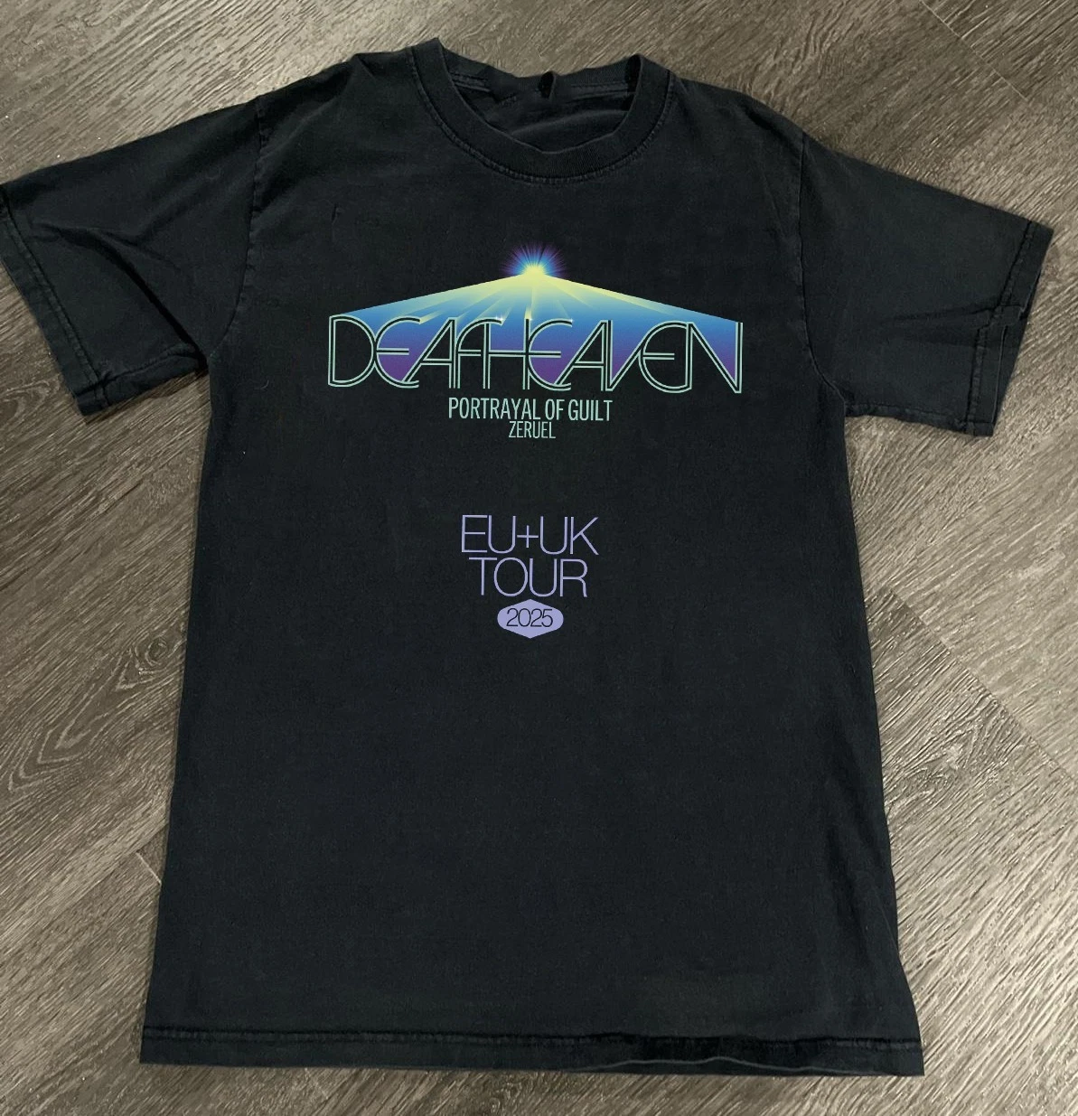 RARE DEAFHEAVEN - LOGO EU UK Tour 2025 Full Size T-shirt BL1784 ...