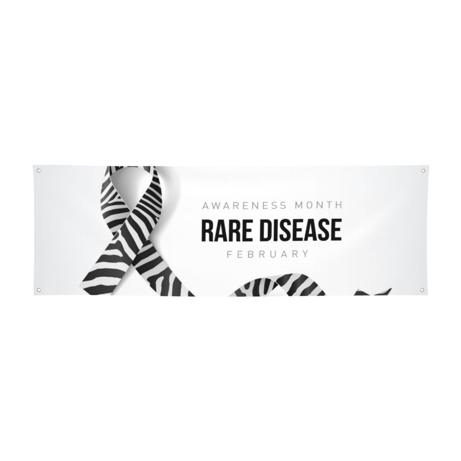 RARE DISEASE Awareness Month Banner Backdrop Porch Sign 24 x 71 Inches ...