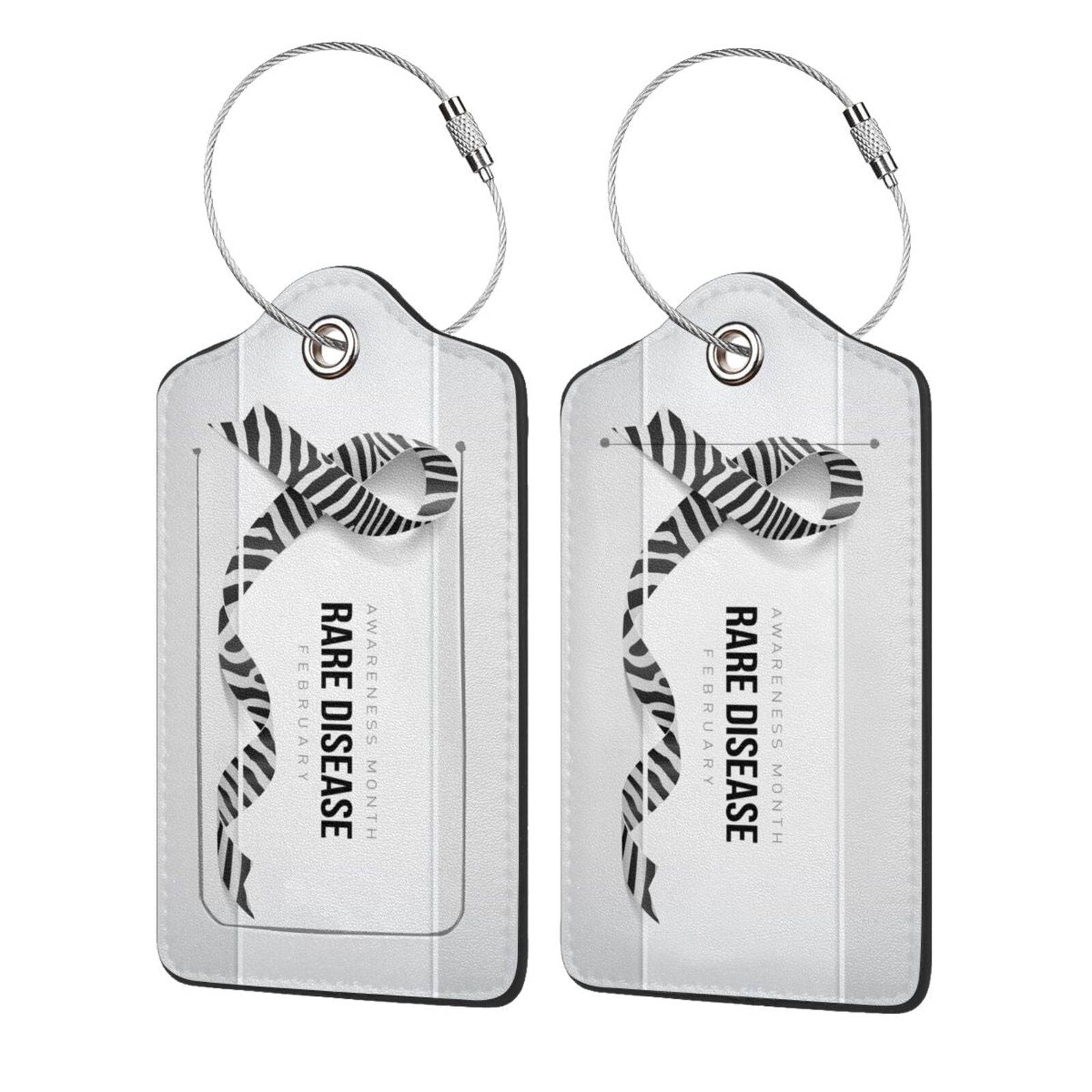 RARE DISEASE Awareness Month Luggage Tags for Suitcase Tags Identifiers ...