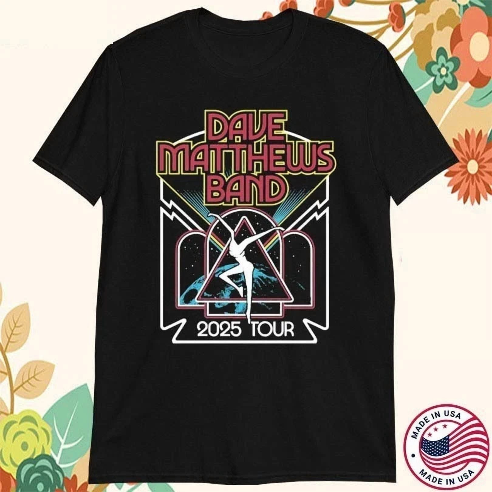 RARE Dave Matthews Band 2025 Tour T-shirt Unisex Classic All Sizes ...