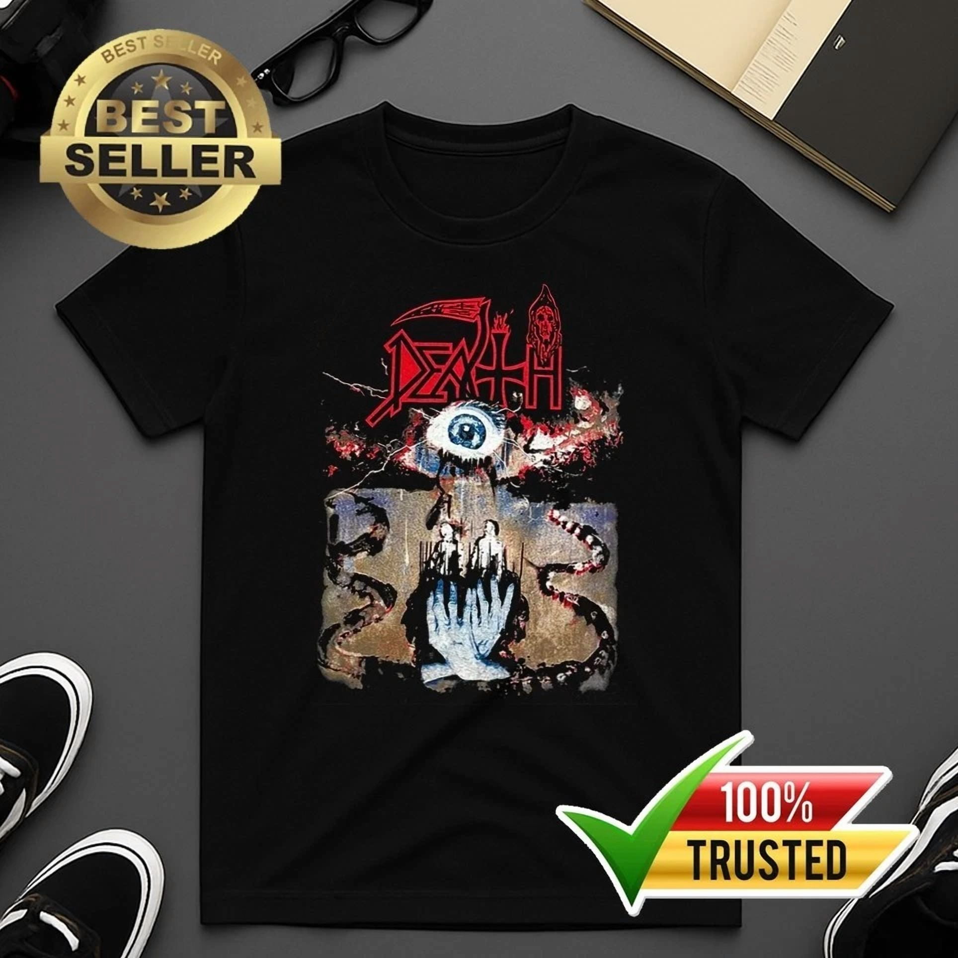 RARE Death Band Symbolic Rock Album T-Shirt DT67121 - Walmart.com