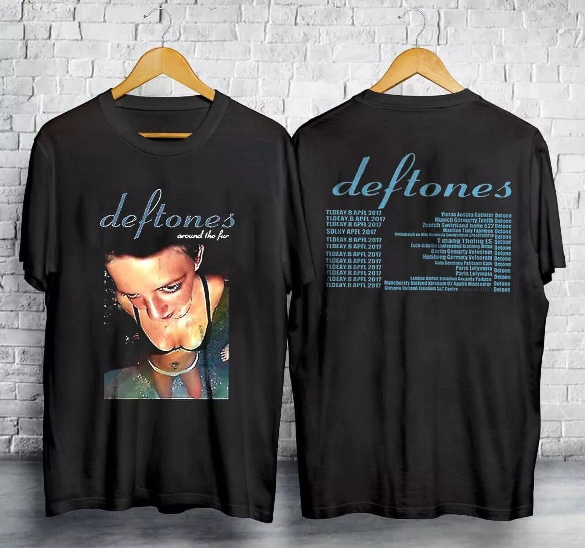 RARE!! Deftones Band Around The Fur Tour Band Concert T-Shirt Punk ...