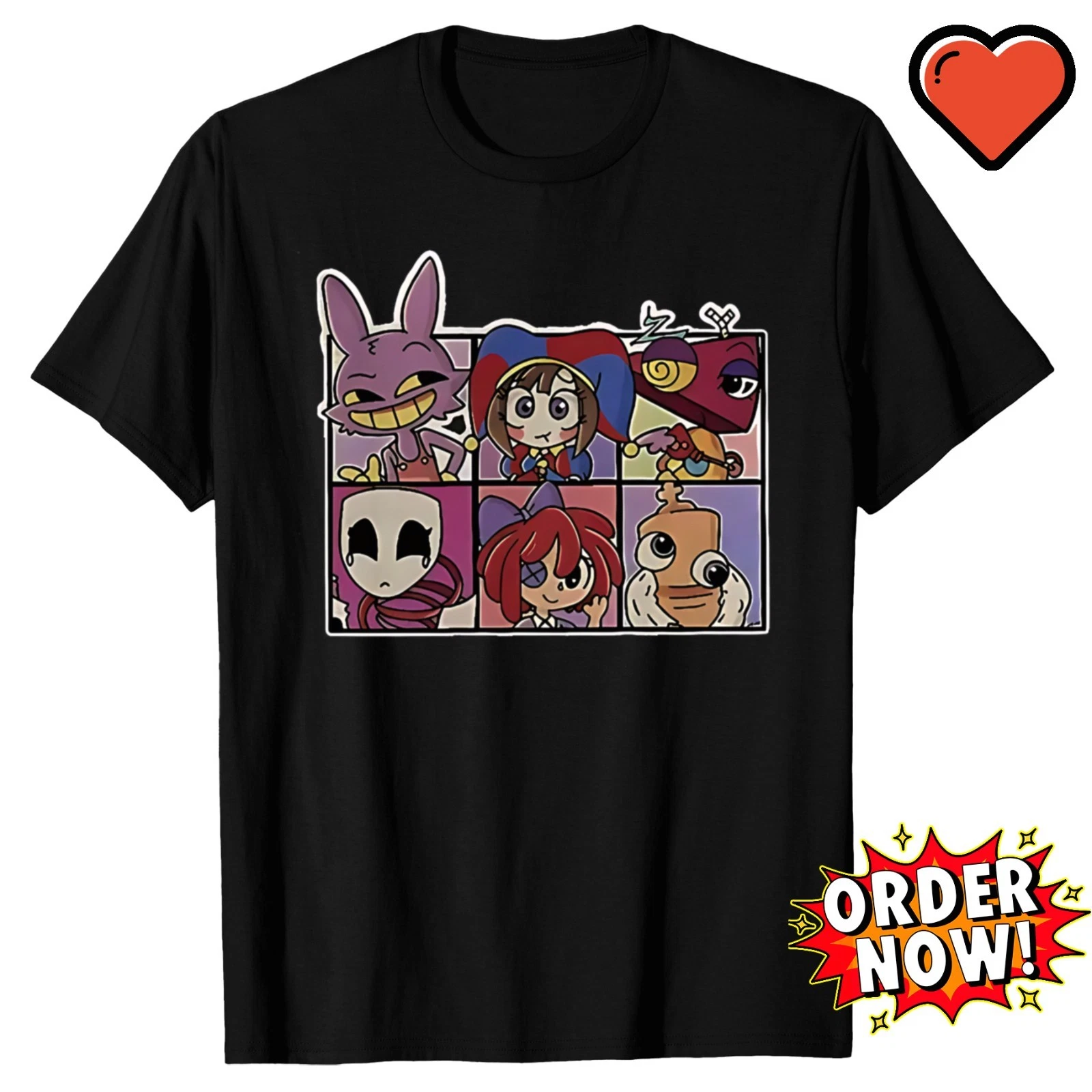 RARE Digital Circus Gangle T Shirt 2025, Stunning Design for Fans ...