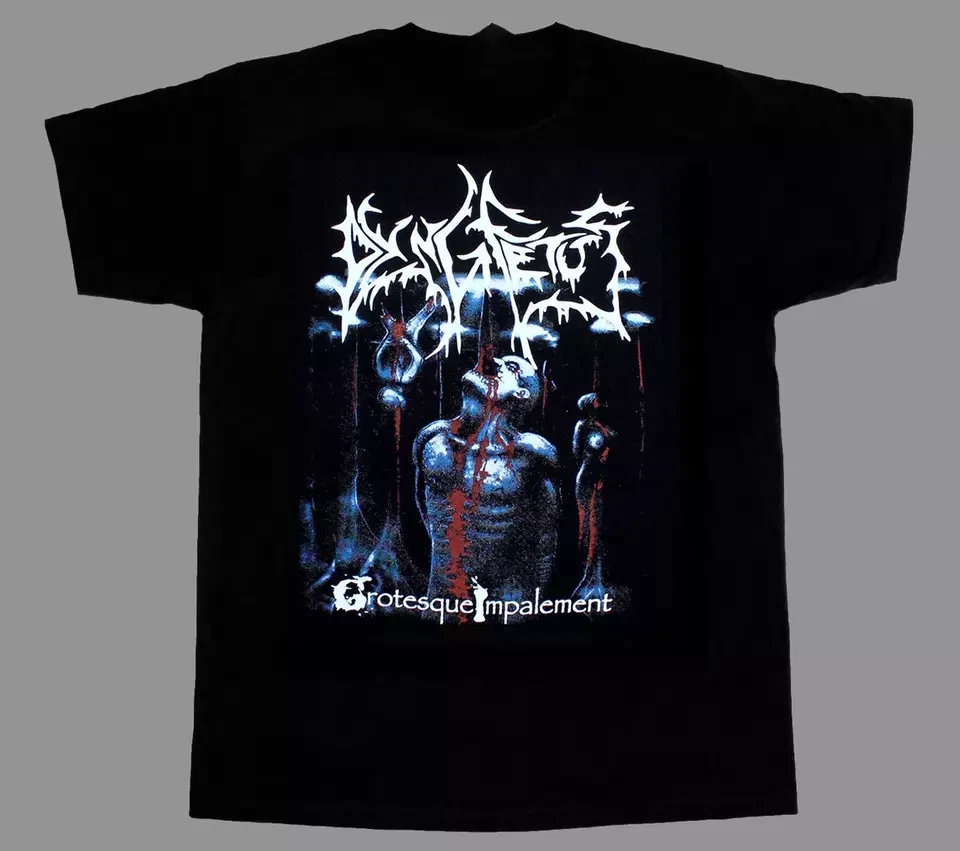 RARE Dying Fetus Band Grotesque Impalement Short Sleeve Tee Shirts ...
