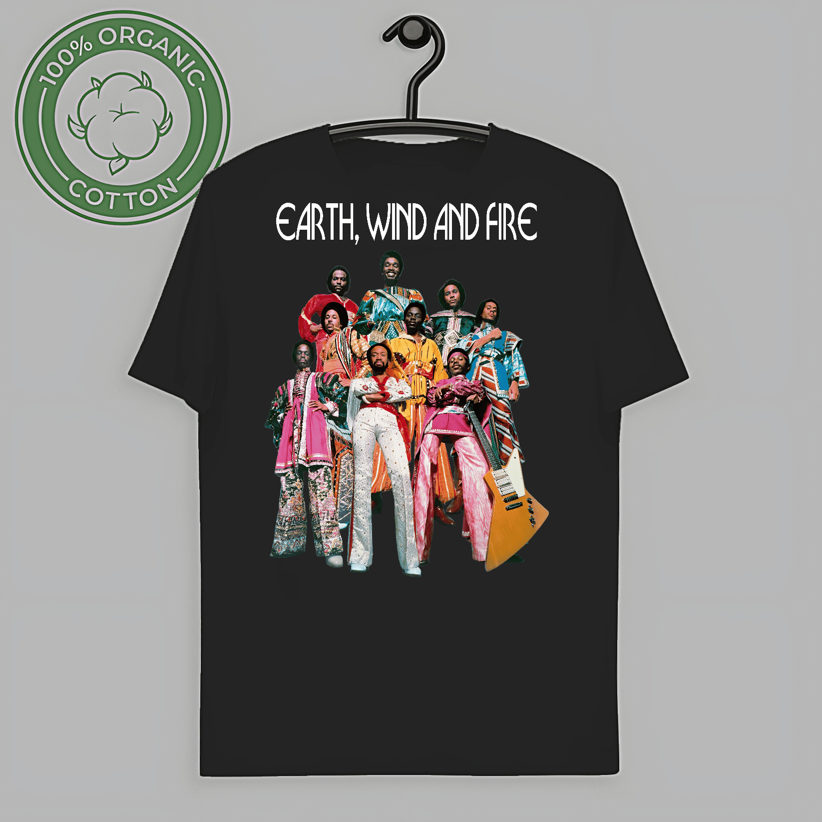 RARE Earth Wind Music and Fire Shirt Black All Size Unsiex Shirt ...