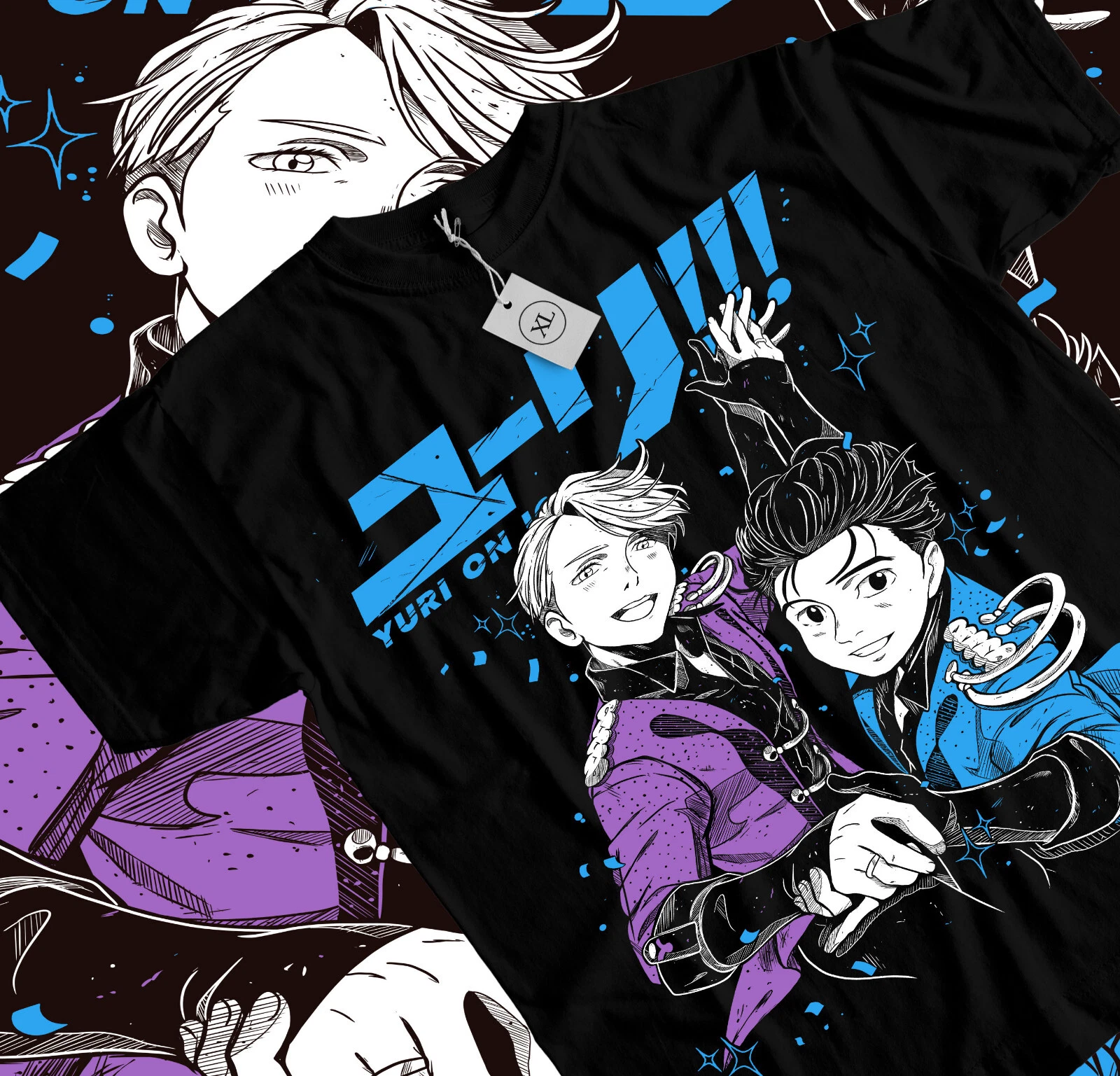 RARE Ecchi Yuri T-Shirt Anime Girls No Loli No Life in Japanese T-Shirt ...