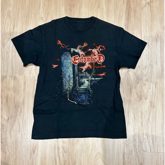 RARE Entombed Band Tour Concert Album Unisex Tee Cotton Shirt All Size ...