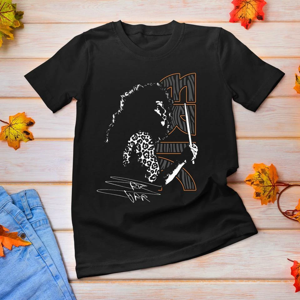 RARE Eric Carr Music Concert Tour Heavy Cotton Black Full Size Unisex ...