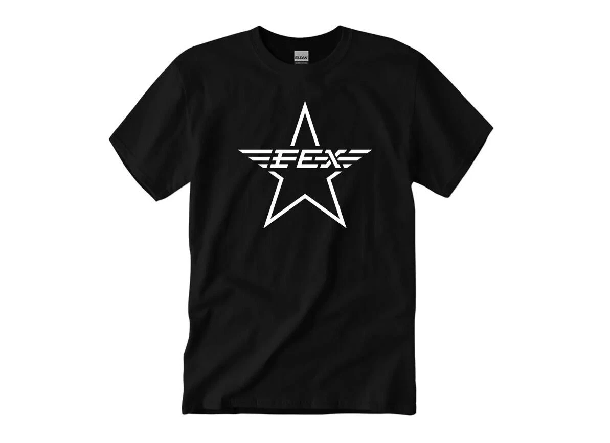 RARE FEX Classic New Wave German Rock Band T-Shirt Tee Adult Unisex New ...