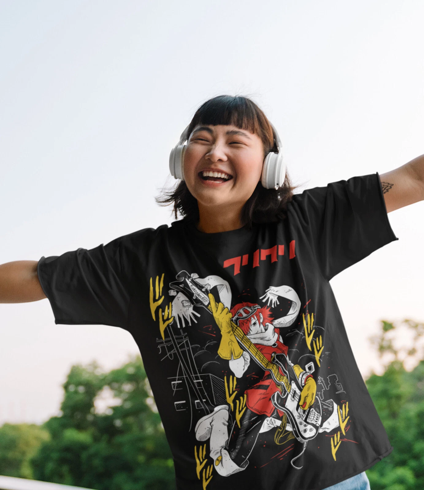 RARE FLCL Haruko Fooly Cooly T-Shirt Anime Haruko T-Shirt Haruhara ...