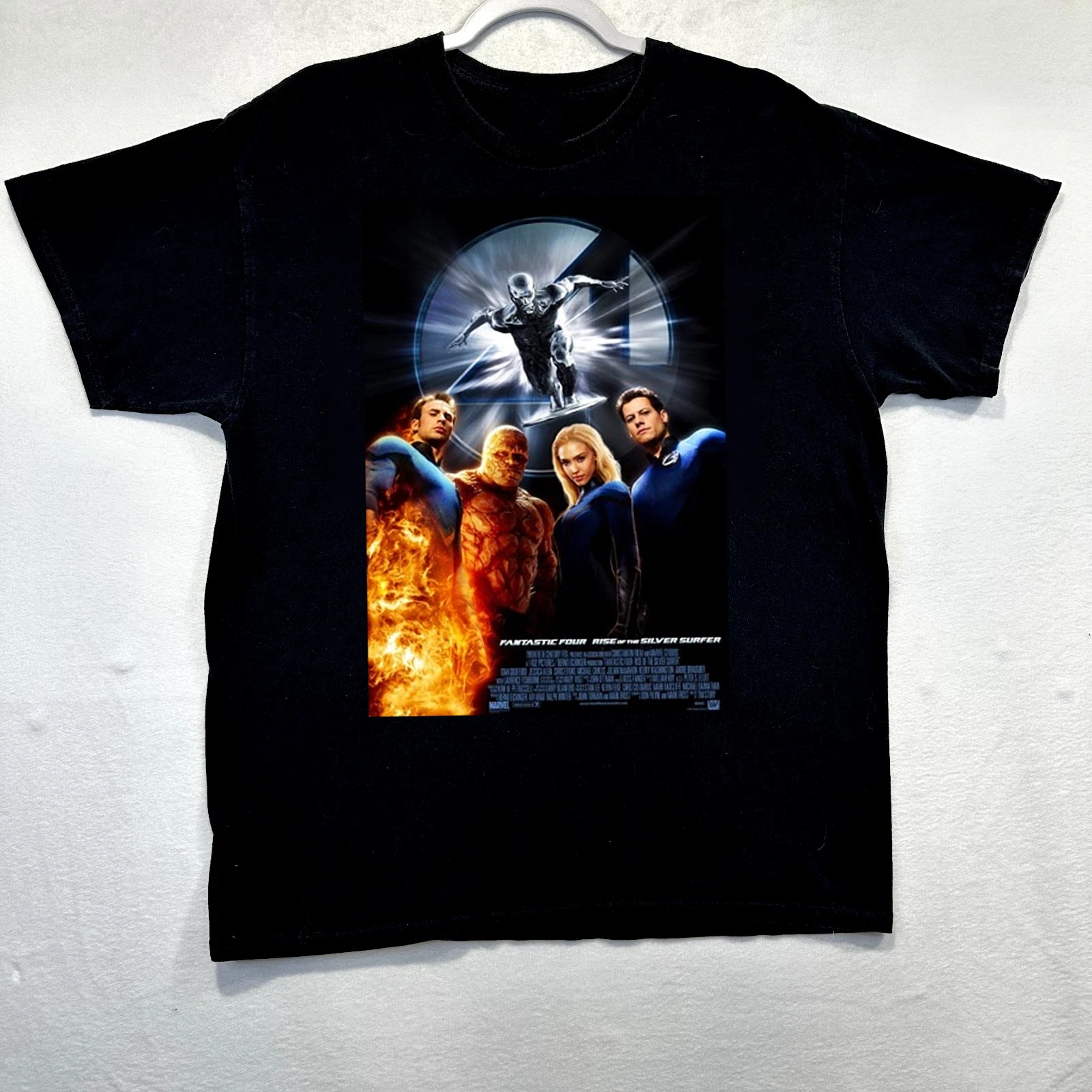 RARE Fantastic Four JULIAN McMAHON Black Color Full Size Shirt ...