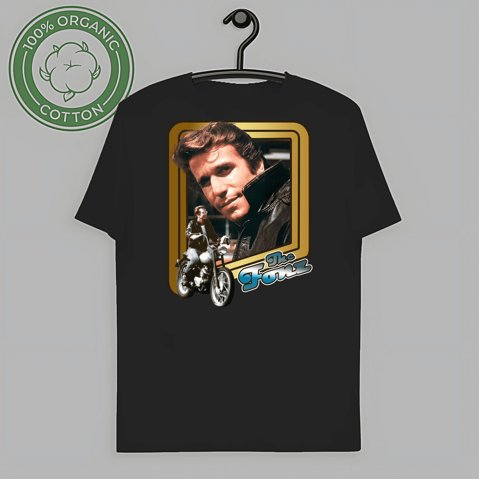 RARE Fonzie THE FONZ T-SHIRT TEE HAPPY DAYS RETRO TV-TH61013 - Walmart.com