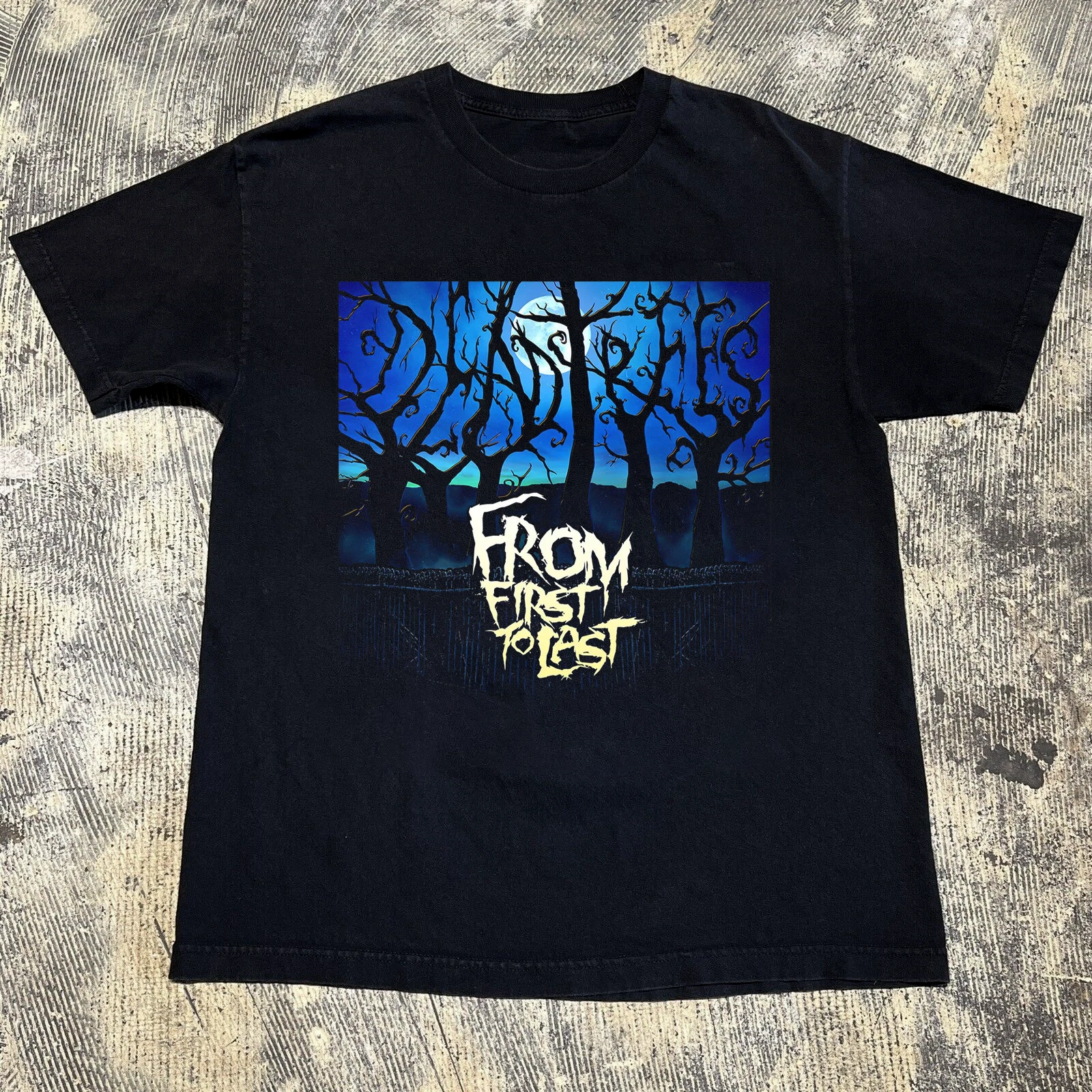 RARE From First To Last - 'Dead Trees' Short Sleeve Black All Size ...