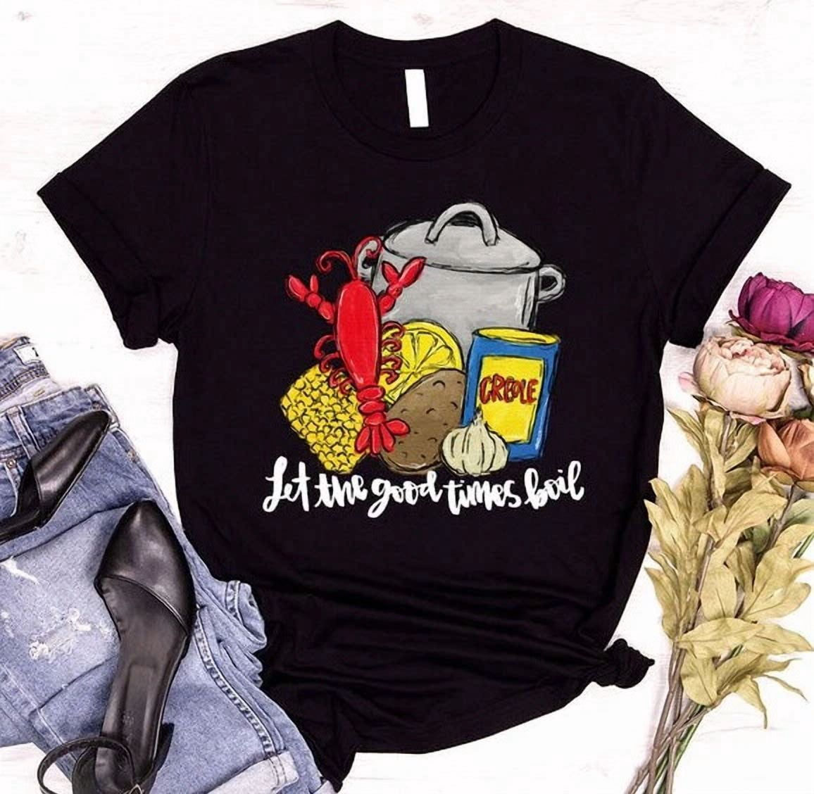 RARE Funny Crawfish Shirts, Crawfish Boil Shirt, Louisiana TShirt ...
