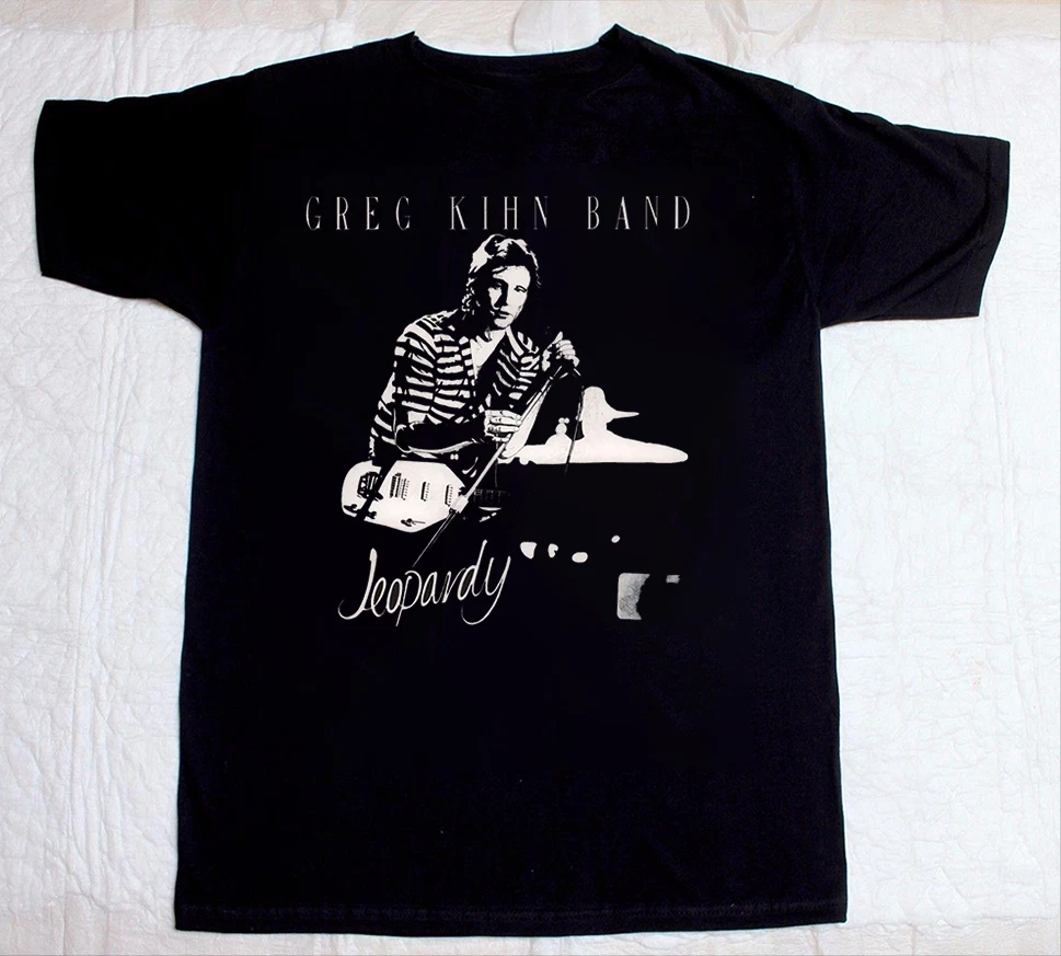 RARE Greg Kihn Band Jeopardy Album Music Unisex Tee Cotton Shirt EG125 ...