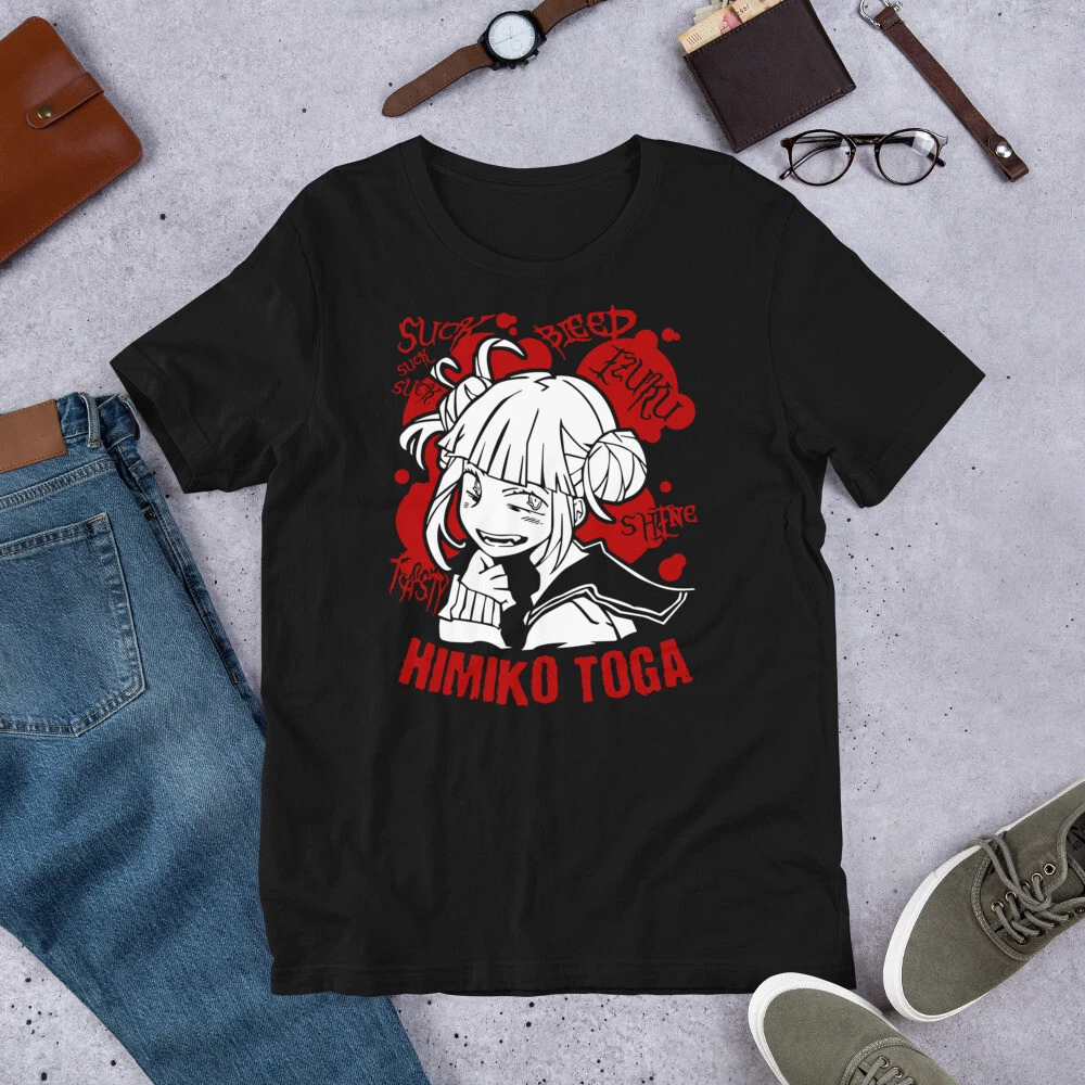 RARE Himiko Toga New T-shirt,My Hero Academia Shirt,Waifu, Boku No hero ...