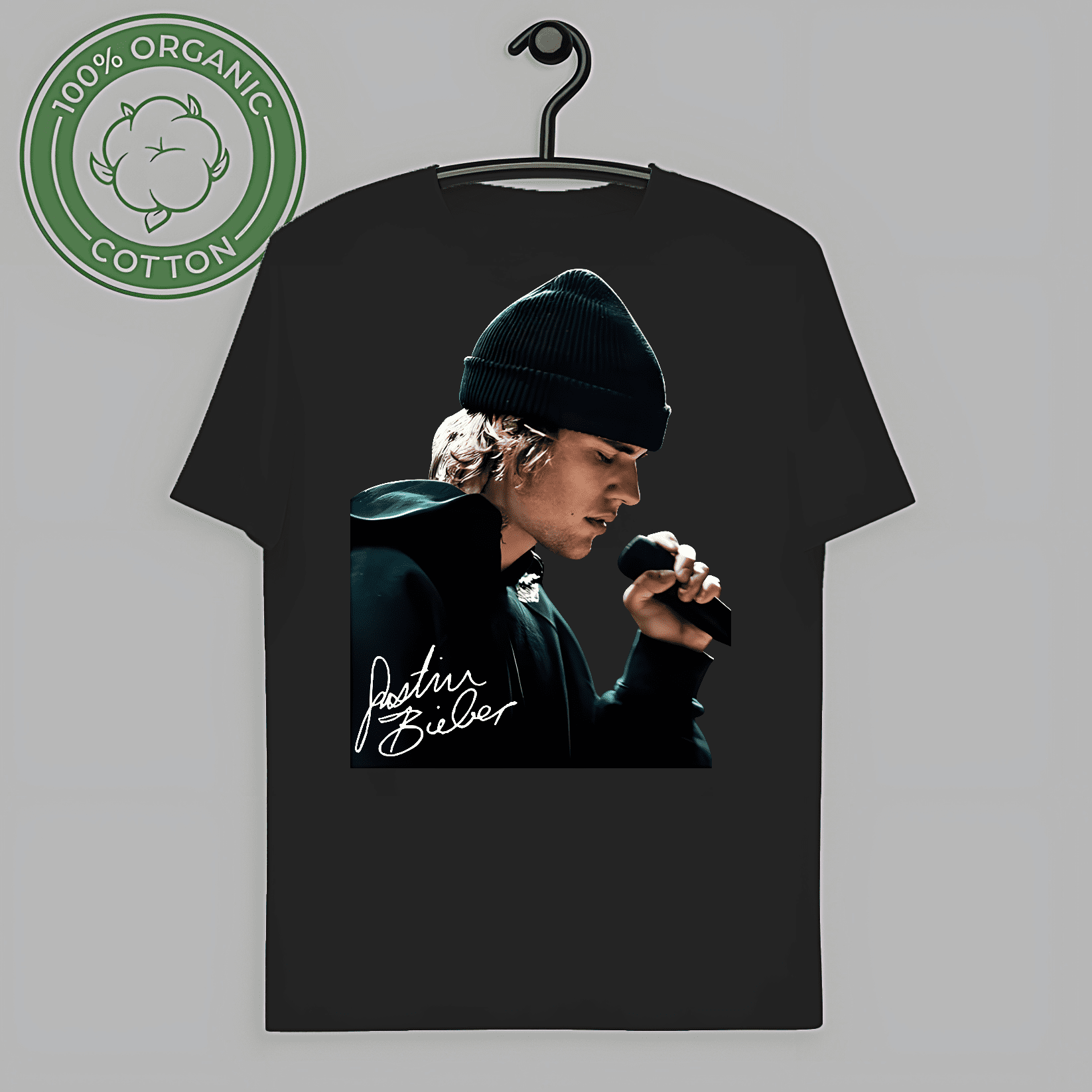 RARE Hot Justin Bieber Black Cotton Full Size S To 4XL Shirt GS115 ...