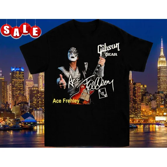 RARE Hot Signature Ace Frehley signature T Shirt Size SM L 234XL - NO ...