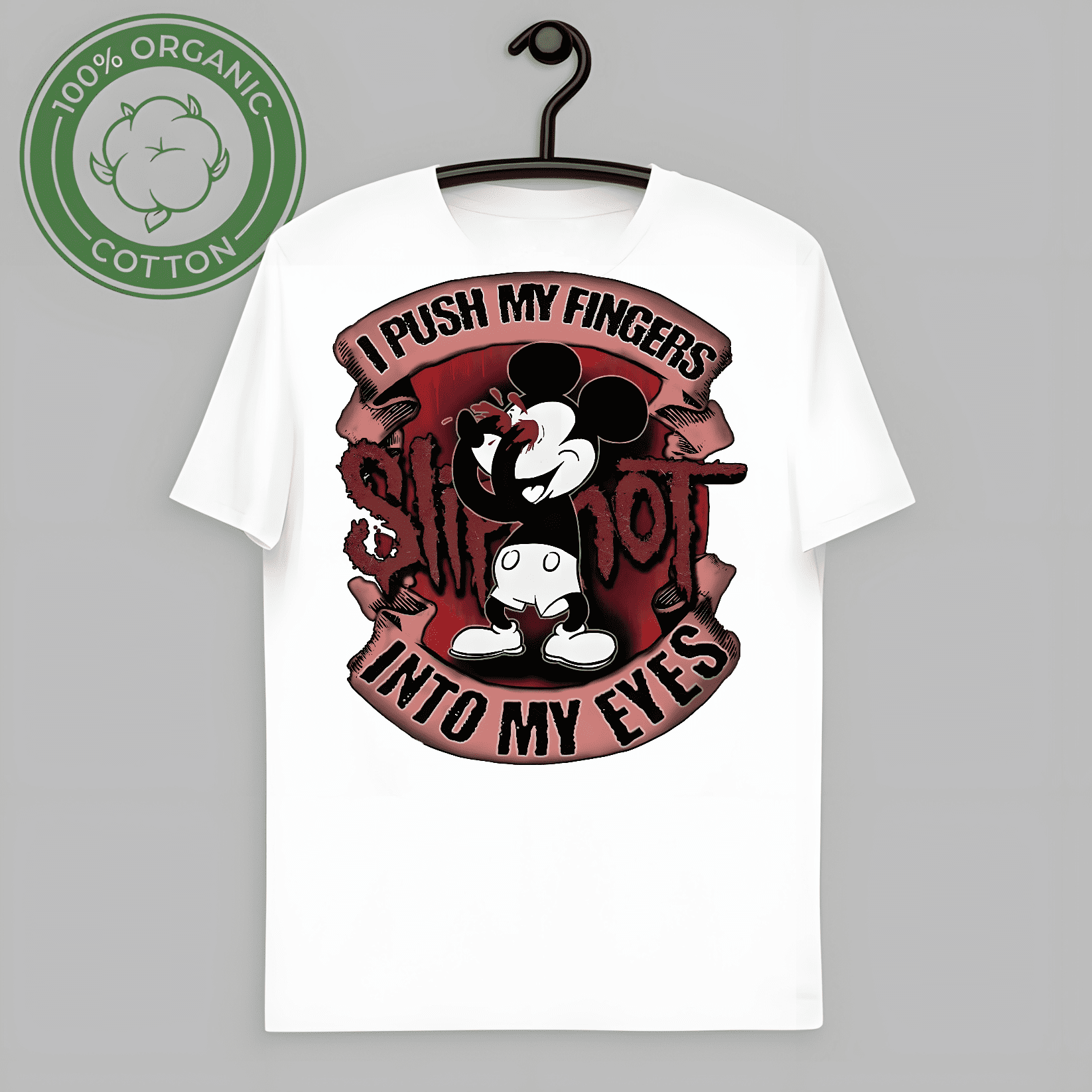 RARE I PUSH MY FINGERS INTO MY EYES T-SHIRT-TH59799 - Walmart.com