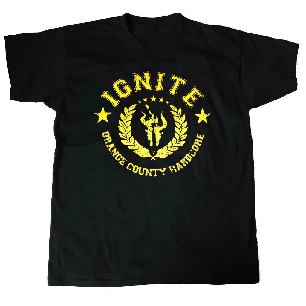 RARE Ignite Band Concert Tour Logo T Shirt Blue All Size Gift For Fan ...