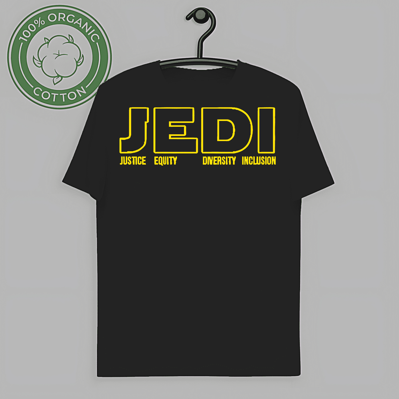 RARE Jedi Justice Equity Diversity Inclusion Graphic T-shirt-TH57405 ...