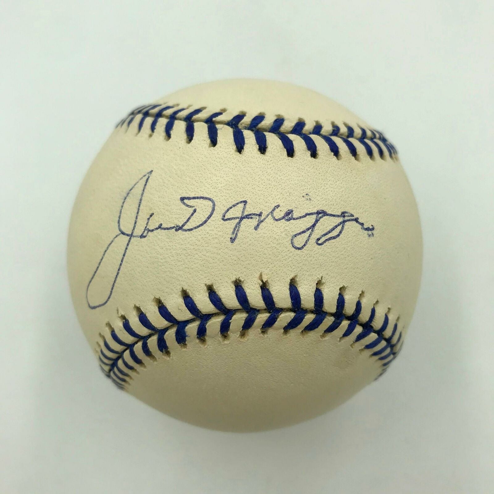 RARE Joe Dimaggio "Death Bed" Signed 1998 Joe Dimaggio Day Baseball PSA ...
