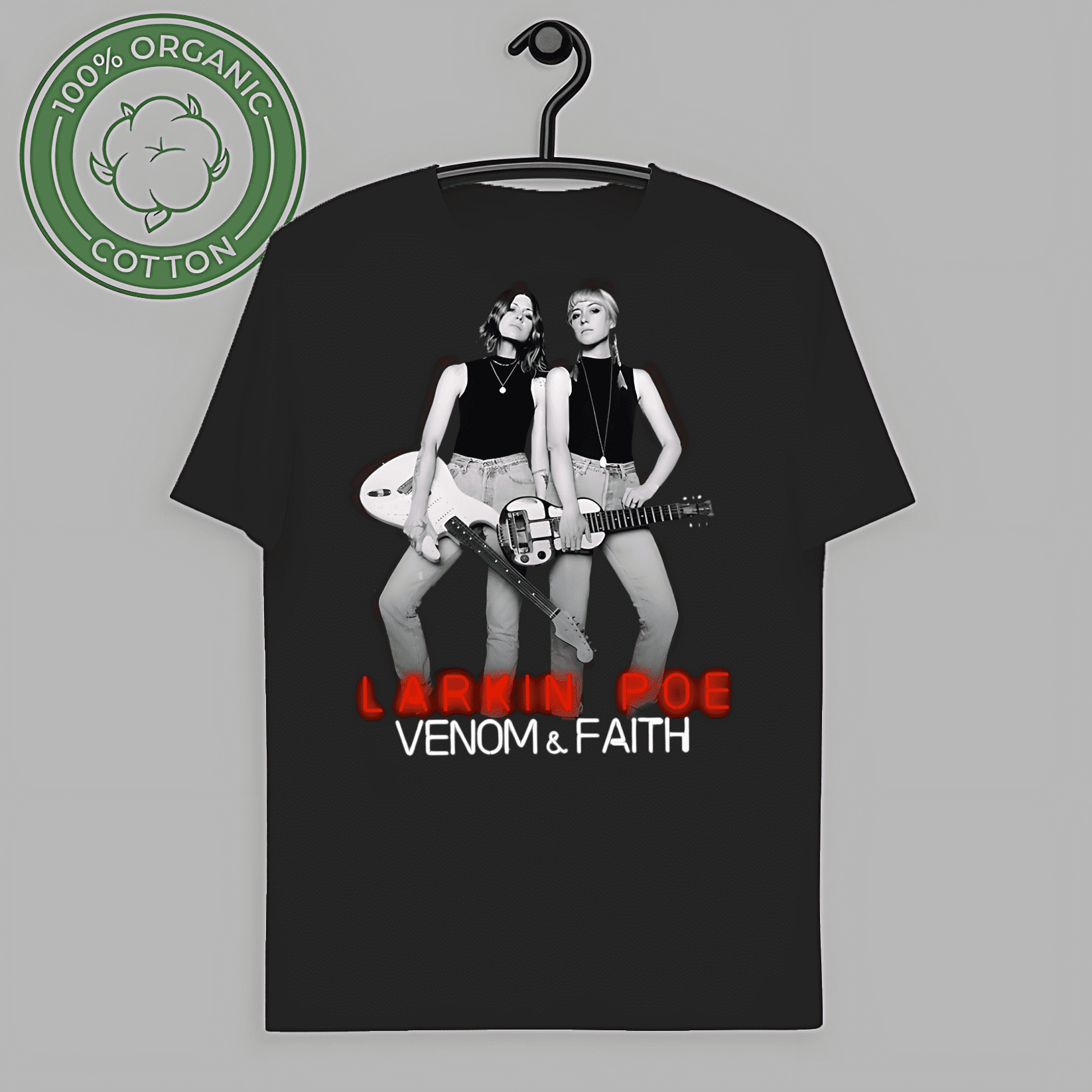 RARE Larkin Poe Venom And Faith Album T-shirts-TH57166 - Walmart.com