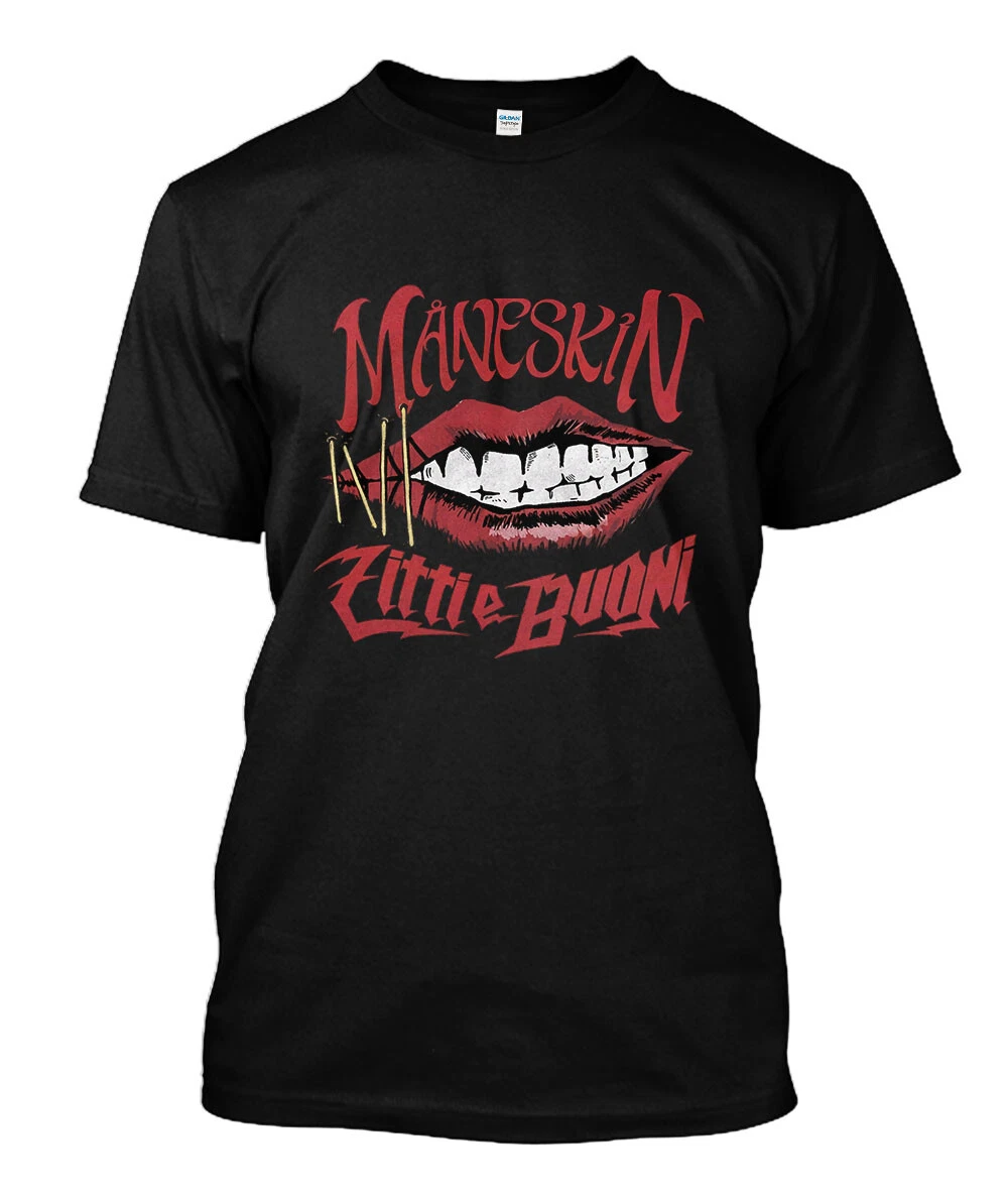 RARE Limited New Maneskin Old School Folk Ambient MAN WOMAN T-Shirt ...