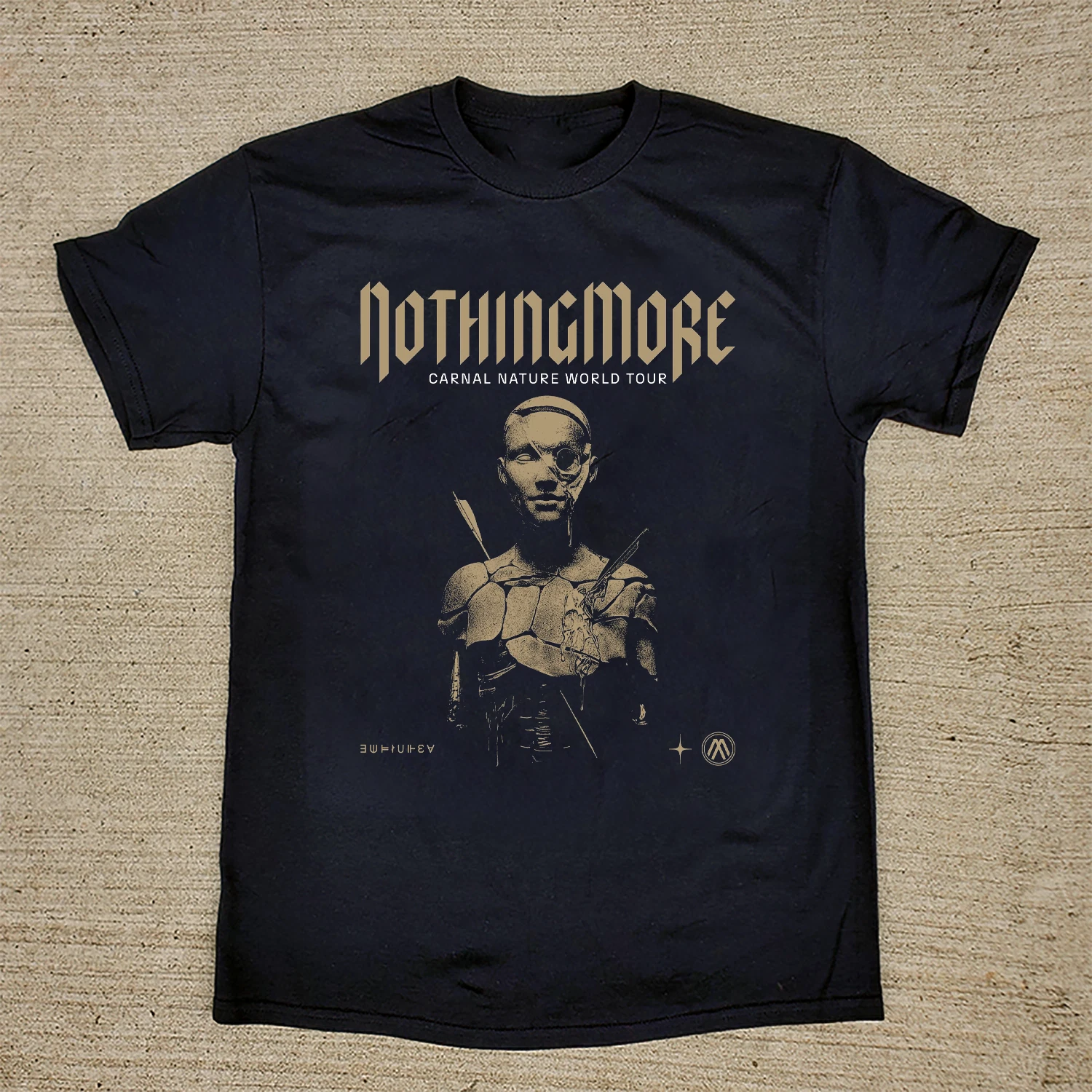 RARE NEW Nothing More Band Carnal Nature World Tour T Shirt Black All ...