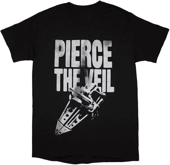 RARE NEW Pierce! The! Veil! Text T-Shirt for fans men women - Walmart.com