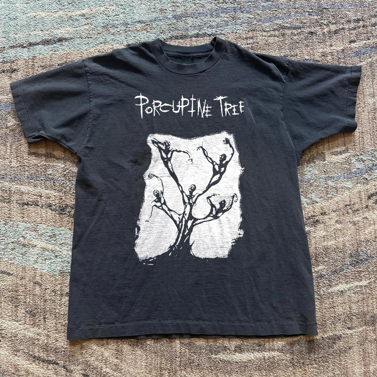 RARE NEW! Porcupine Tree logo Unisex Black T-shirt Size S-5XL - Walmart.com