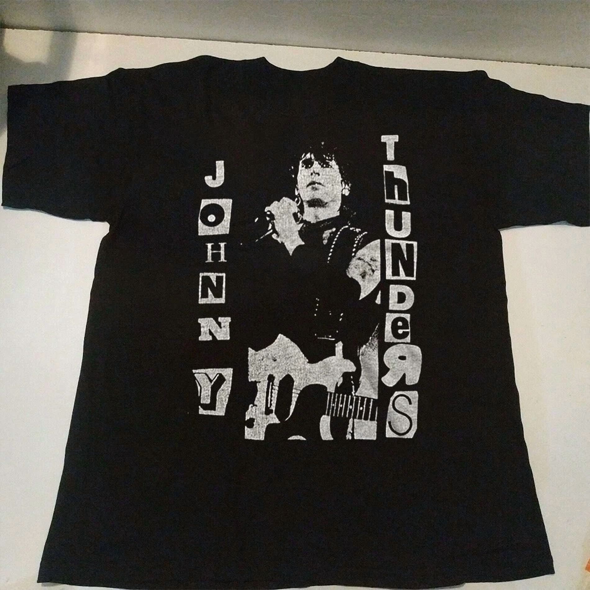 RARE New Johnny Thunders 90s Gift For Fans Unisex S-5XL Shirt - Walmart.com