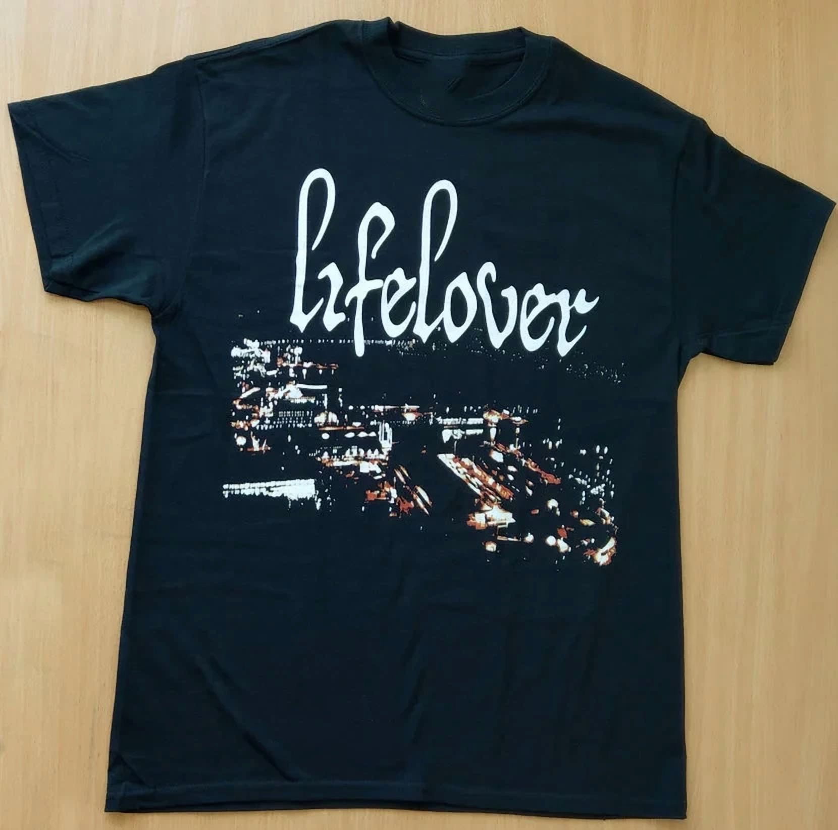 RARE New Popular Lifelover Band Black T-Shirt Cotton Full Size JK405 ...