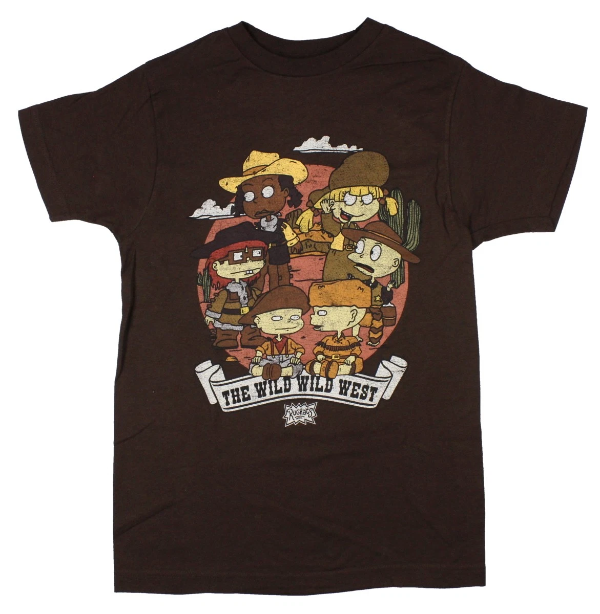 RARE Nickelodeon Men's Rugrats The Wild Wild West Character T-Shirt (XS ...