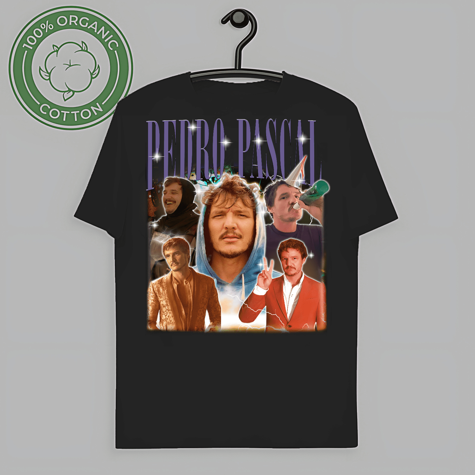 RARE Pedro Pascal Shirt, Actor Pedro Pascal Tribute Celebrity Shirt ...