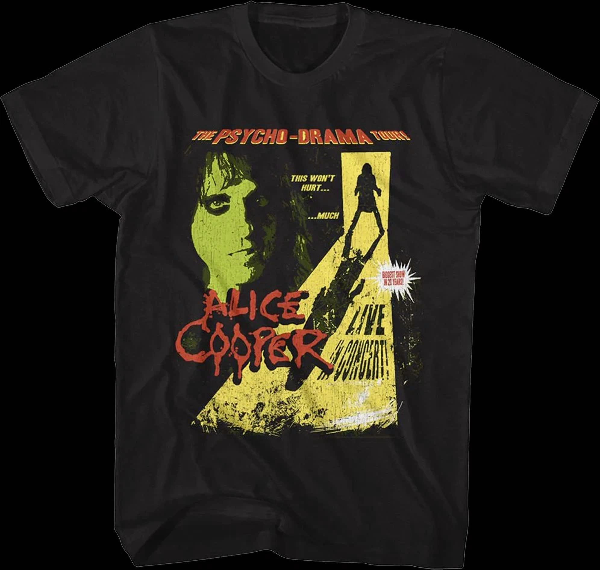 RARE Psycho-Drama Tour Alice Cooper T-Shirt - Walmart.com